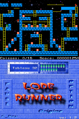 Nintendo DS › Lode Runner Origin v1.2 › PDRoms - Homebrew 4 you