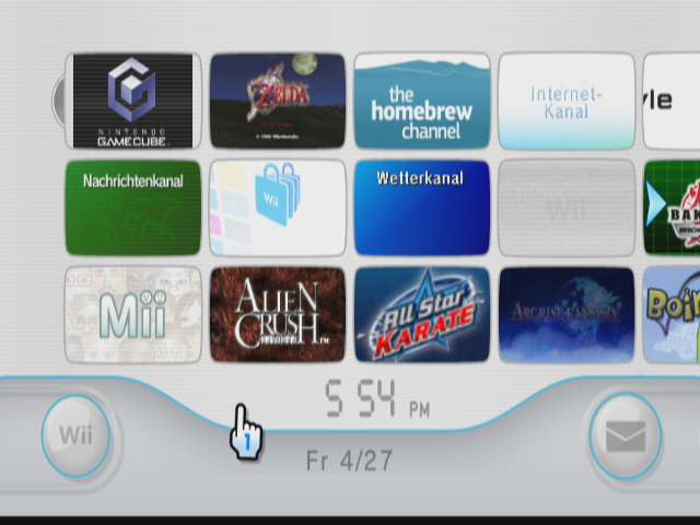 Wii System Menu Player v0.1 (Wii Application) › Wii › PDRoms - Homebrew ...